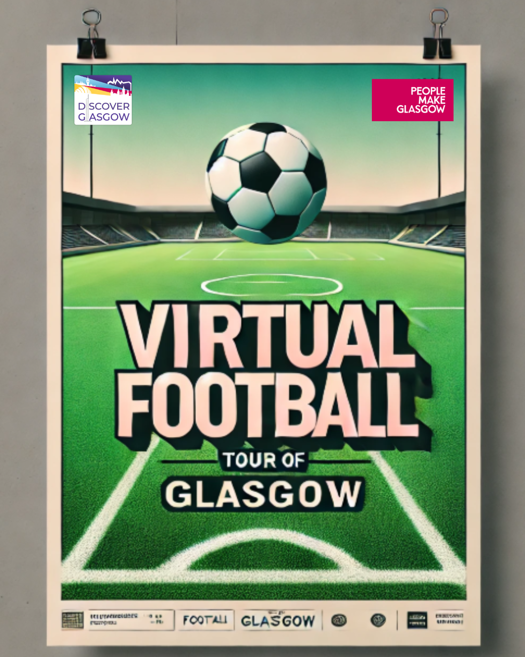 Virtual Football Tour of Glasgow